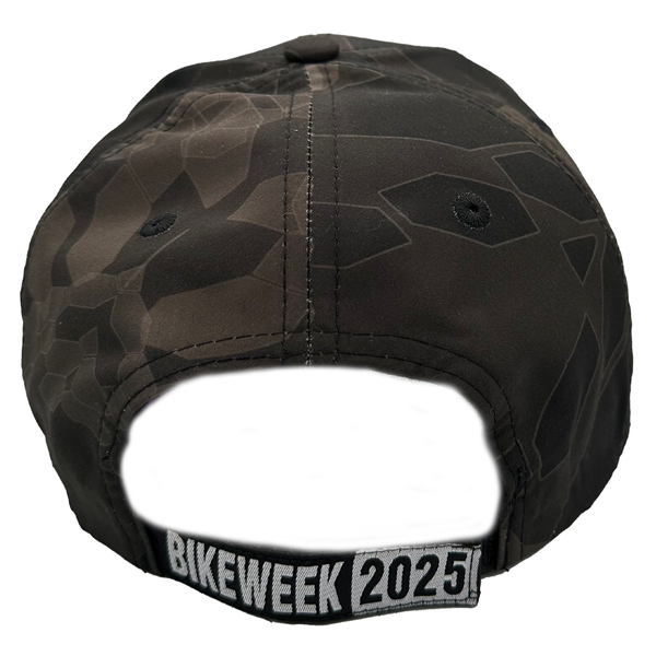 2025 Bike Week Daytona Beach Orange Eagle Camo Hat – Print Art Wholesale