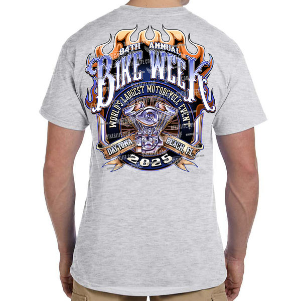 2025 Bike Week Daytona Beach Official Logo T-Shirt – Print Art Wholesale